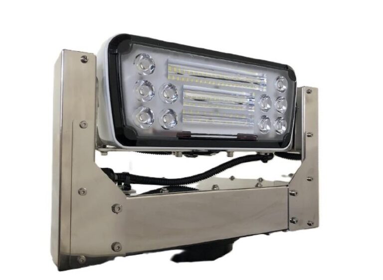 LED照明装置 NIGHT SCAN CHIEF - 消防車 消防関連 投光機 梯子昇降装置 佐藤工業所