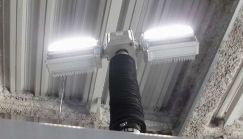 LED照明装置 NIGHT SCAN CHIEF - 消防車 消防関連 投光機 梯子昇降装置 佐藤工業所